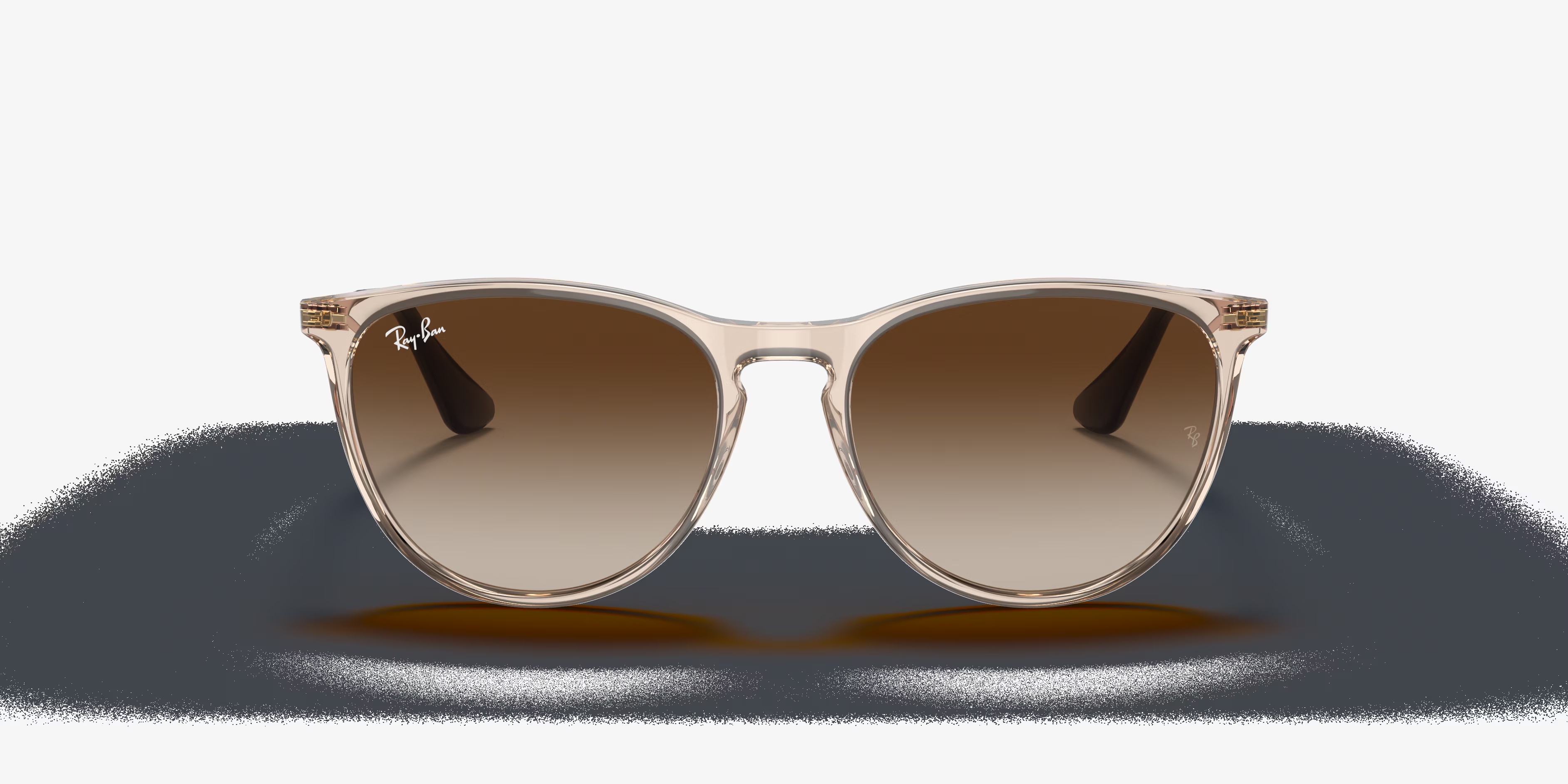 Ray-Ban - RB9060S Erika Kids - Transparent Light Brown - Glasses.com®
